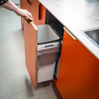 Kitchen Storage - Integrated Bin System | Cash & Carry Kitchens